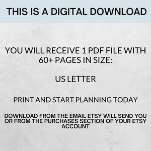 Emergency Binder | Funeral | End of Life Planner | Household Binder ...