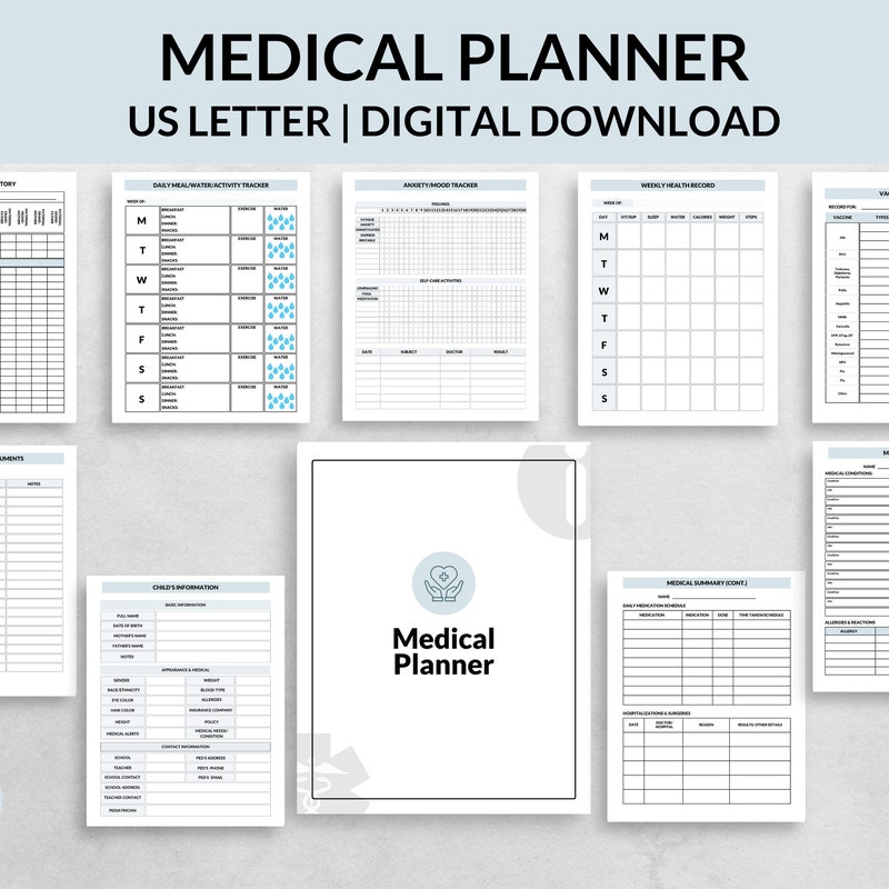 Medical Planner - Etsy