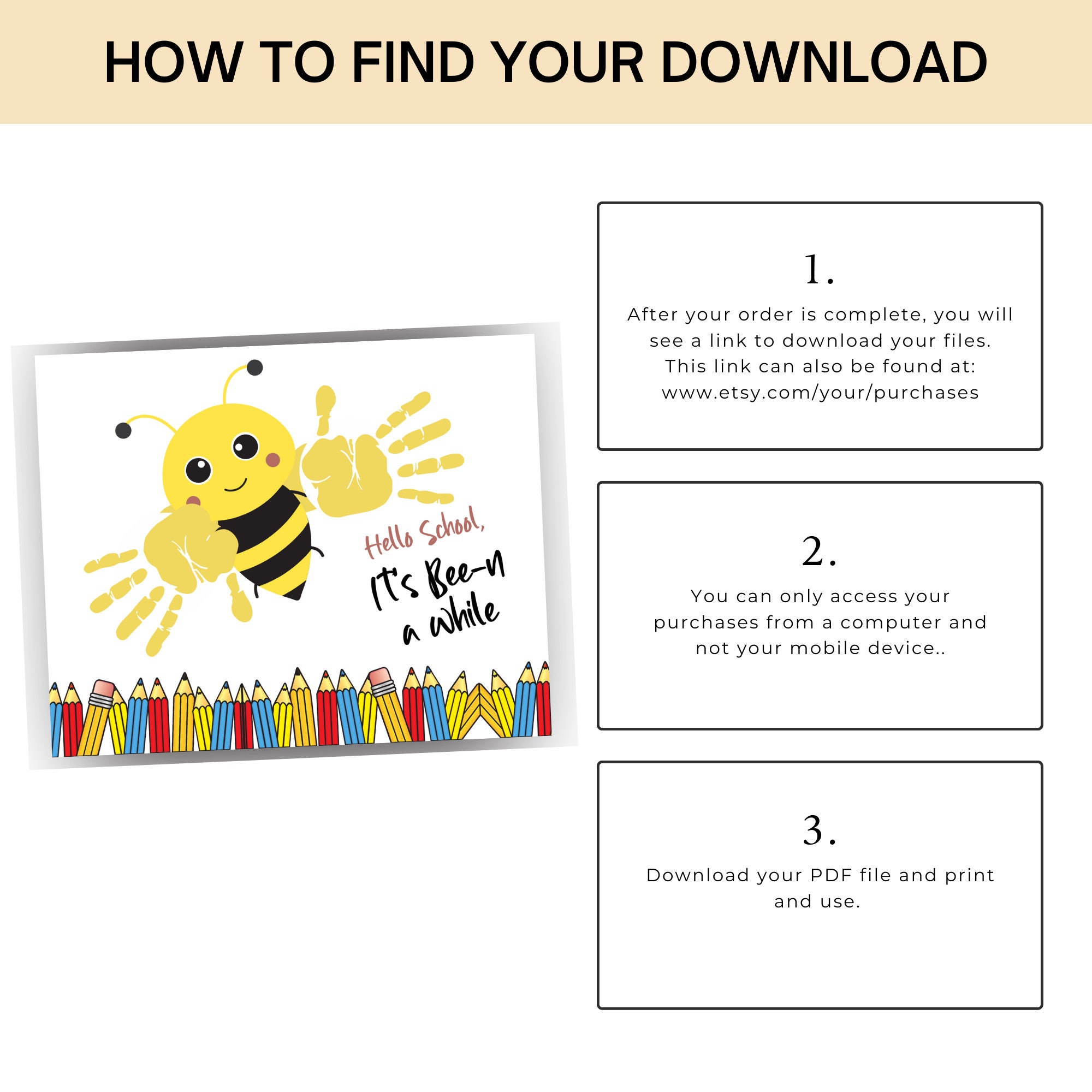 Handprint Preschool Kindergarten 1st Grade Craft Fall Handprint Craft ...