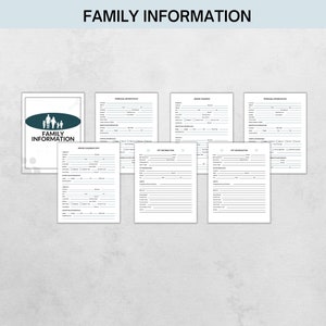 Emergency Binder | Funeral | End of Life Planner | Household Binder ...