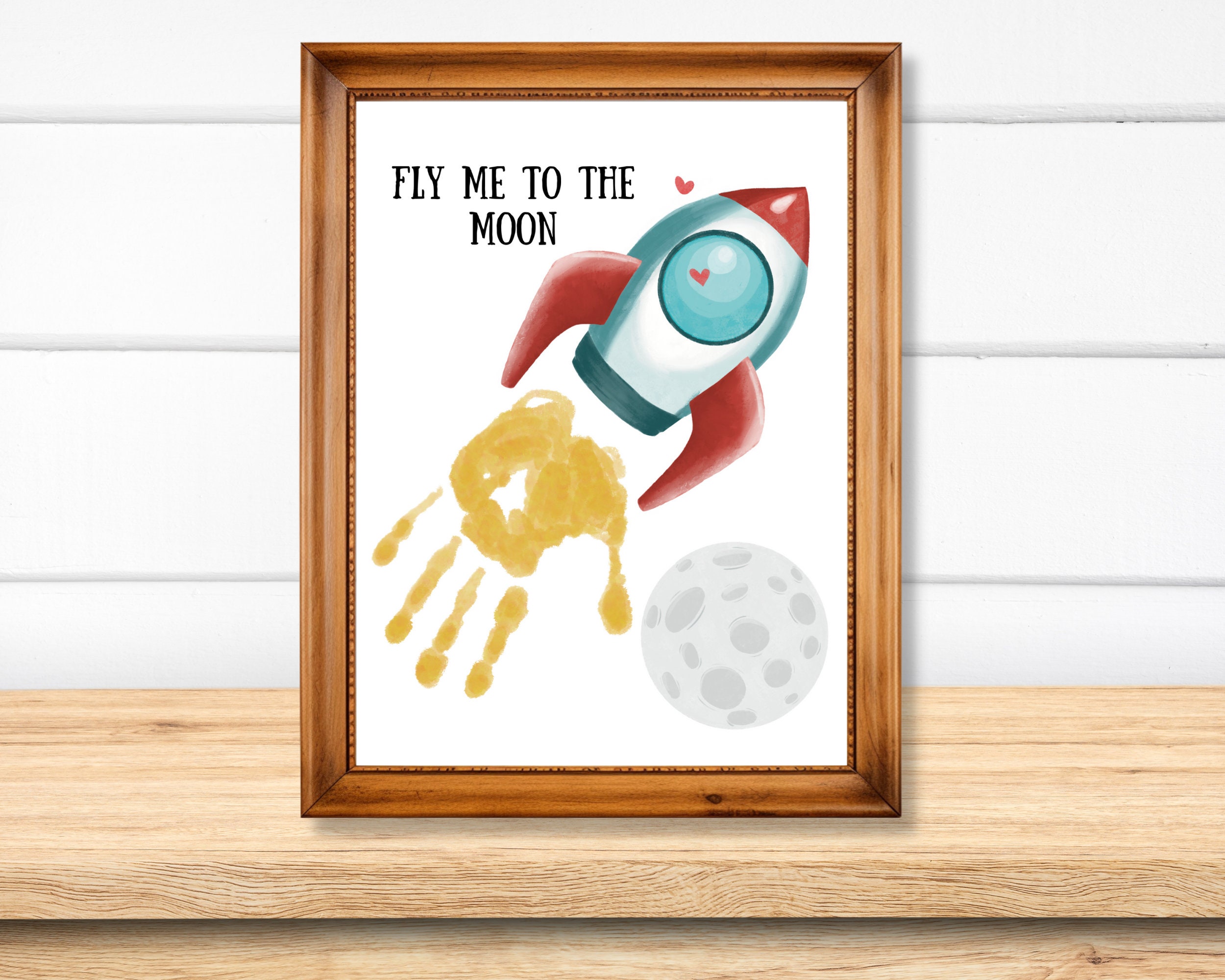 Valentine's Day Handprint Craft, Baby, Preschool Activity, Handprint ...