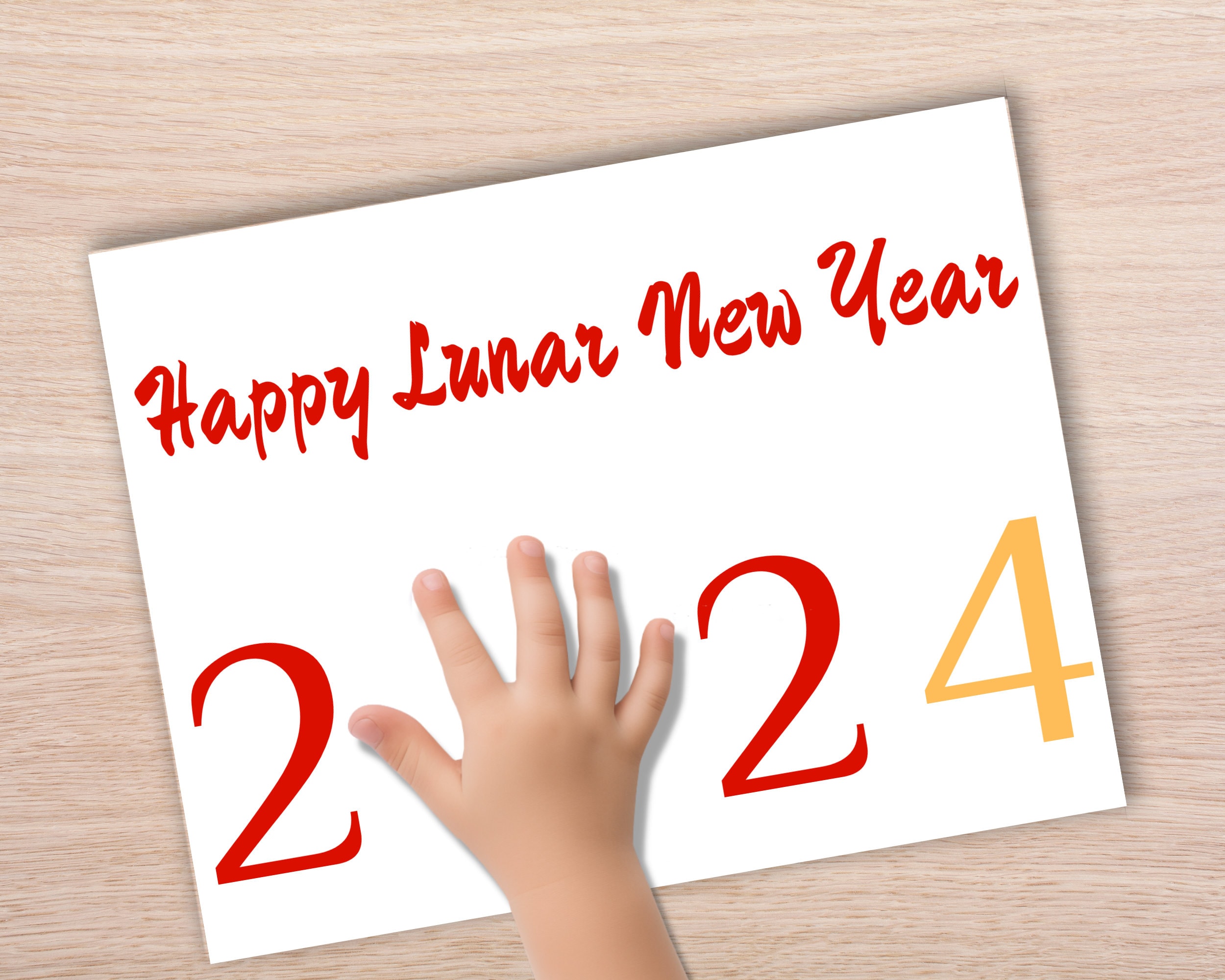 Lunar Celebration | Year of the Dragon Handprint Craft | Lunar New Year ...