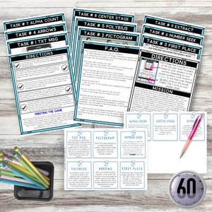 Back to School Escape Room for Kids | Birthday Party Games | Family ...