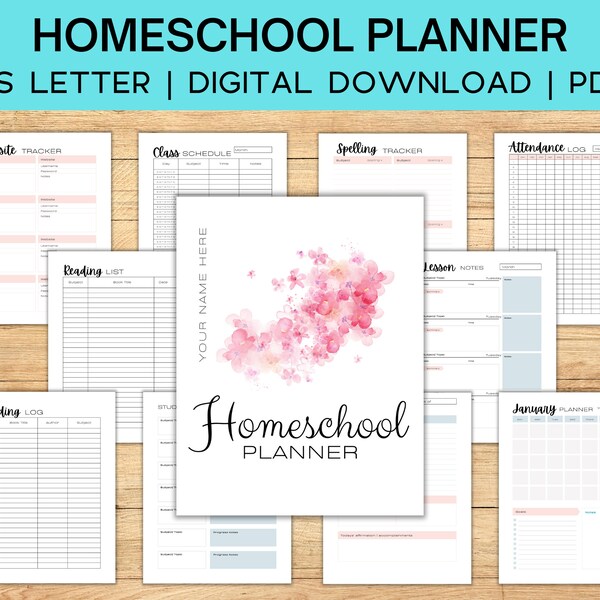 Printable Homeschool - Etsy