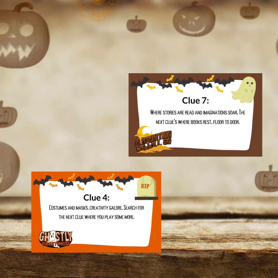 HALLOWEEN Scavenger Hunt, Halloween Printable Games, Spooky Party Games ...