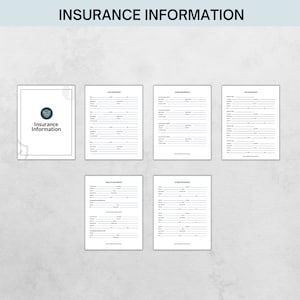 Emergency Binder | Funeral | End of Life Planner | Household Binder ...