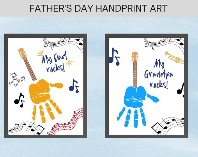 Editable Handprint Art, Fathers Day Handprint, Valentine Handprint ...
