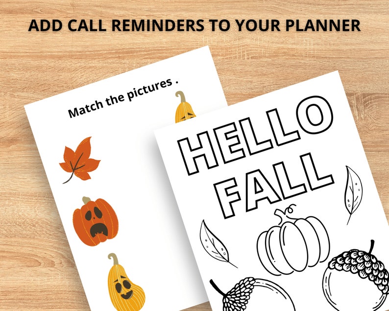 Fall Morning Work Math Activities School Homeschool Kids Kindergarten ...