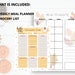 Fall Meal Plan Template, Autumn Grocery List Printable, Cold Weather ...