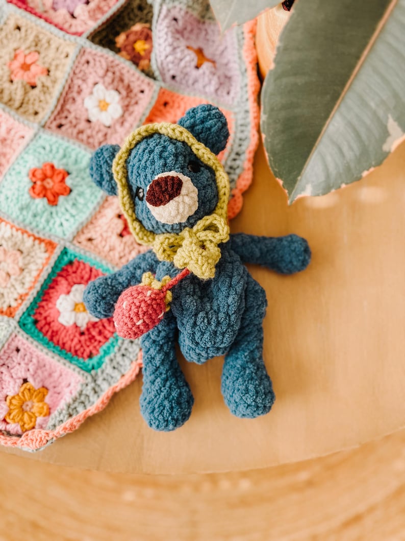 Briar Mini Bear Crochet Pattern | Amigurumi Plush (PDF Pattern) - Etsy
