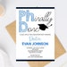 Teacher Graduation Invitation, Editable Big Heart Teach Little Minds ...