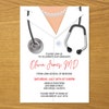 Teacher Graduation Invitation, Editable Big Heart Teach Little Minds ...