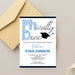 Phd Graduation Invitation Template, Doctorate Graduate Printable ...
