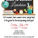 EDITABLE Teacher Staff Luncheon, Breakfast Social Printable Flyer ...