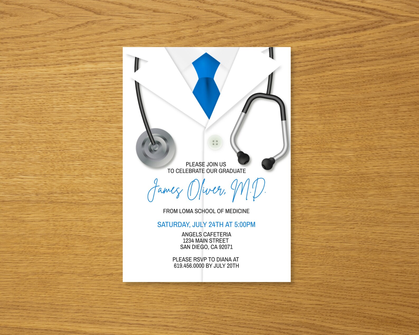 Doctor Graduation Invitations Template, Doctor Graduation Party ...