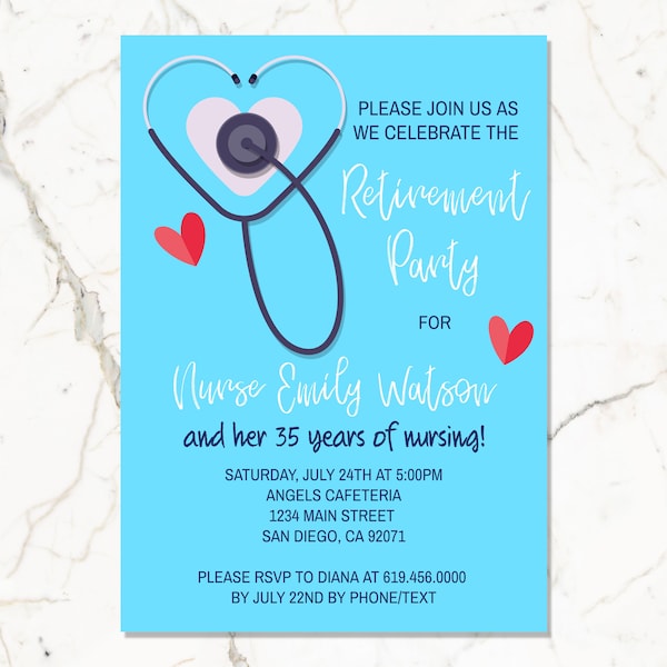 Nurse Retirement - Etsy
