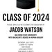 Minimalist Graduation Party Invitation Template, Gold Graduation ...