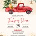 Christmas Party Invitation, Happy Thanksmas Template, Thanksmas ...