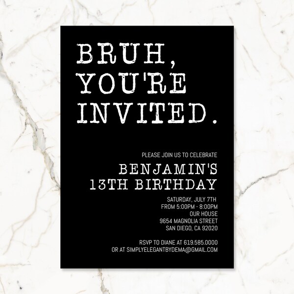 Teacher Graduation Invitation, Editable Big Heart Teach Little Minds ...