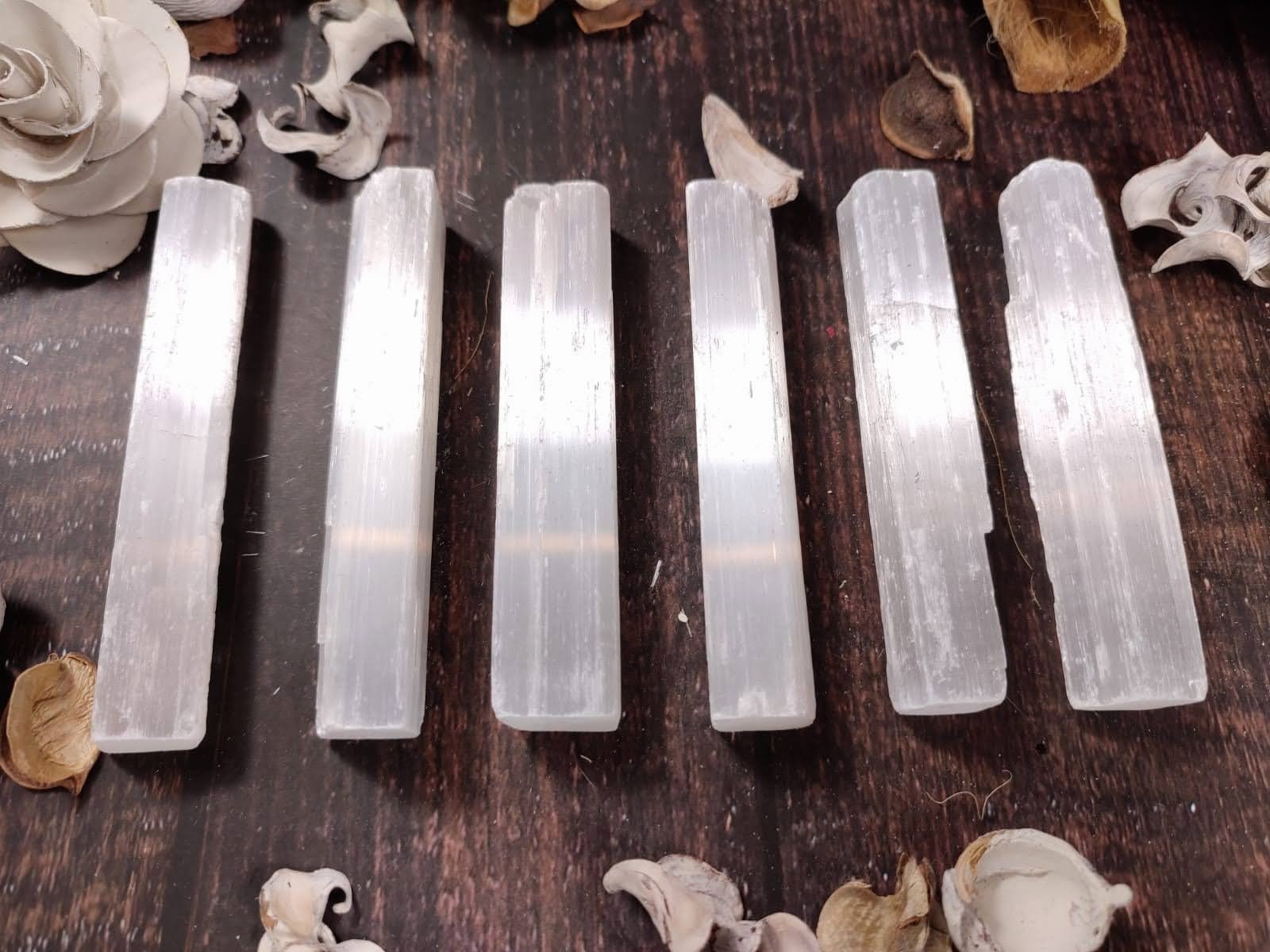 Selenite | Selenite Stick | Selenite Rod | Selenite Wand | Satin Spar ...
