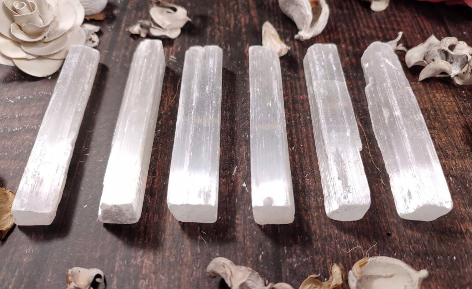 Selenite | Selenite Stick | Selenite Rod | Selenite Wand | Satin Spar ...