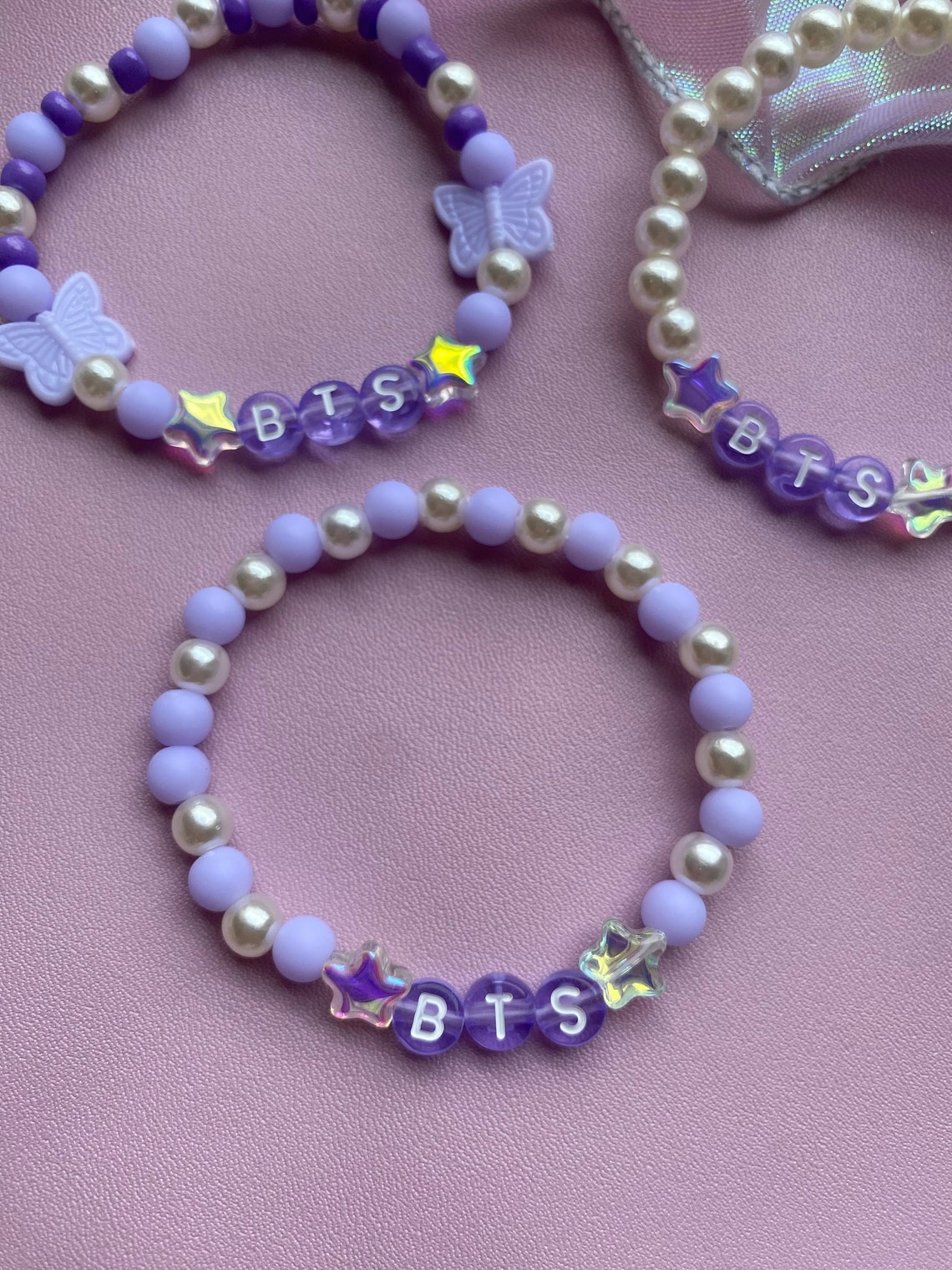 BTS Bracelet 10 Years Edition - Etsy