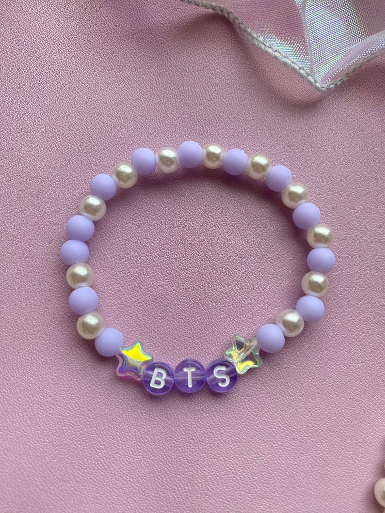 BTS Bracelet 10 Years Edition - Etsy