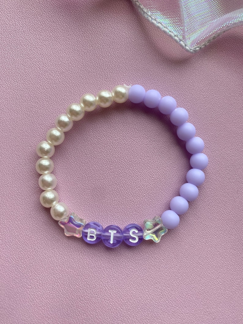 BTS Bracelet 10 Years Edition - Etsy