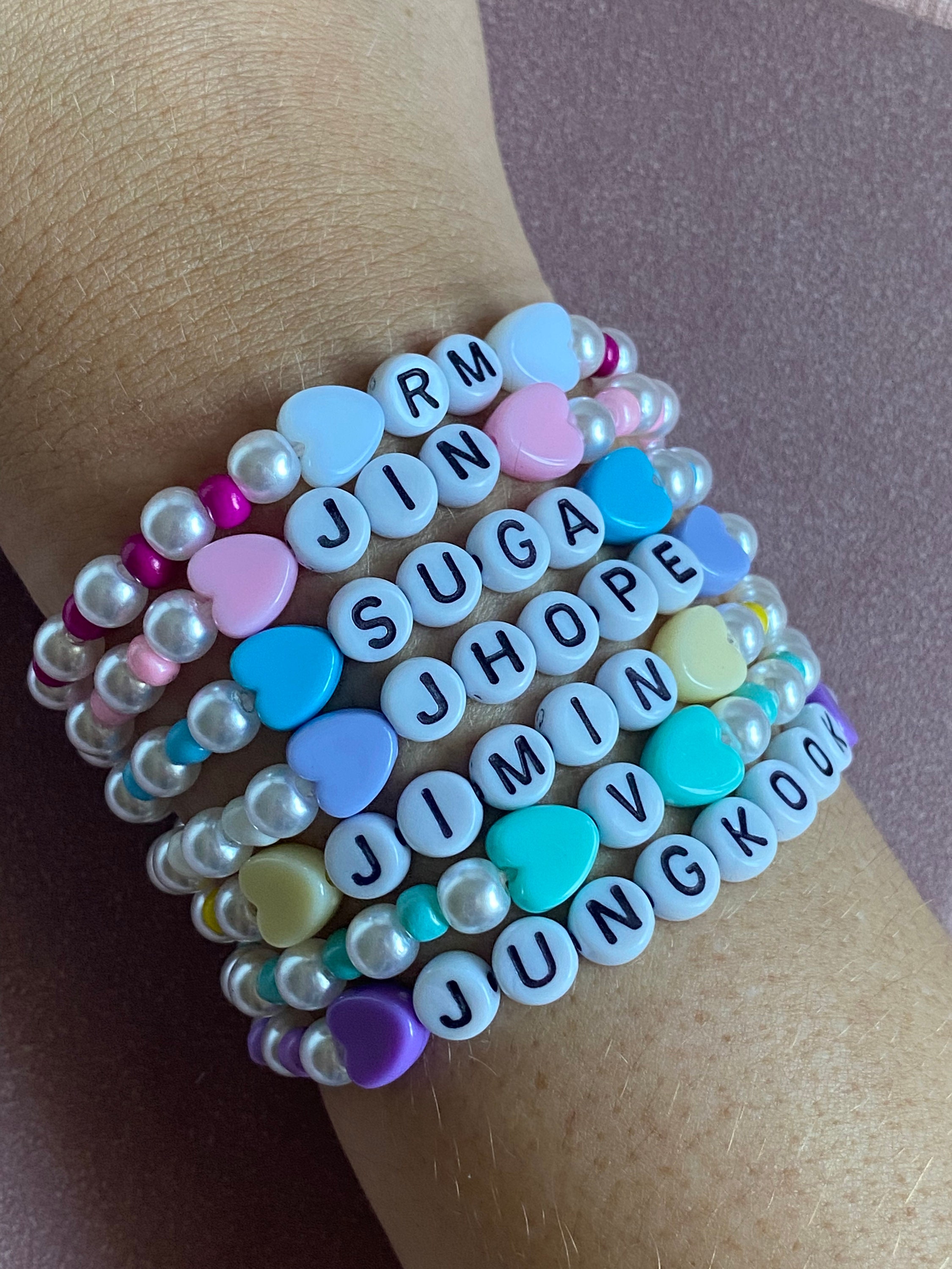 BTS Bracelets CANDY Edition | Etsy
