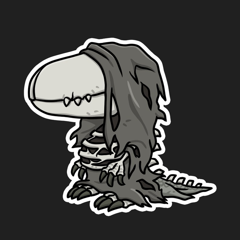 SCP 682 Cute Kawaii Hard to Destroy Reptile Sticker | Etsy