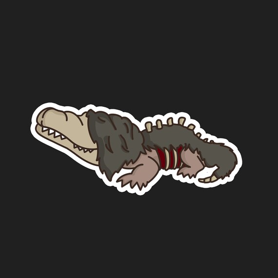 SCP 682 Cute Kawaii Hard to Destroy Reptile Sticker | Etsy