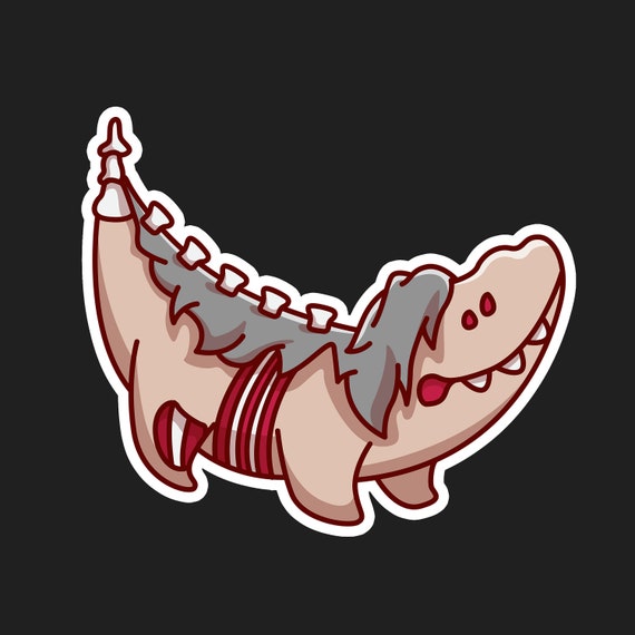 SCP 682 Cute Kawaii Hard to Destroy Reptile Sticker - Etsy Ireland