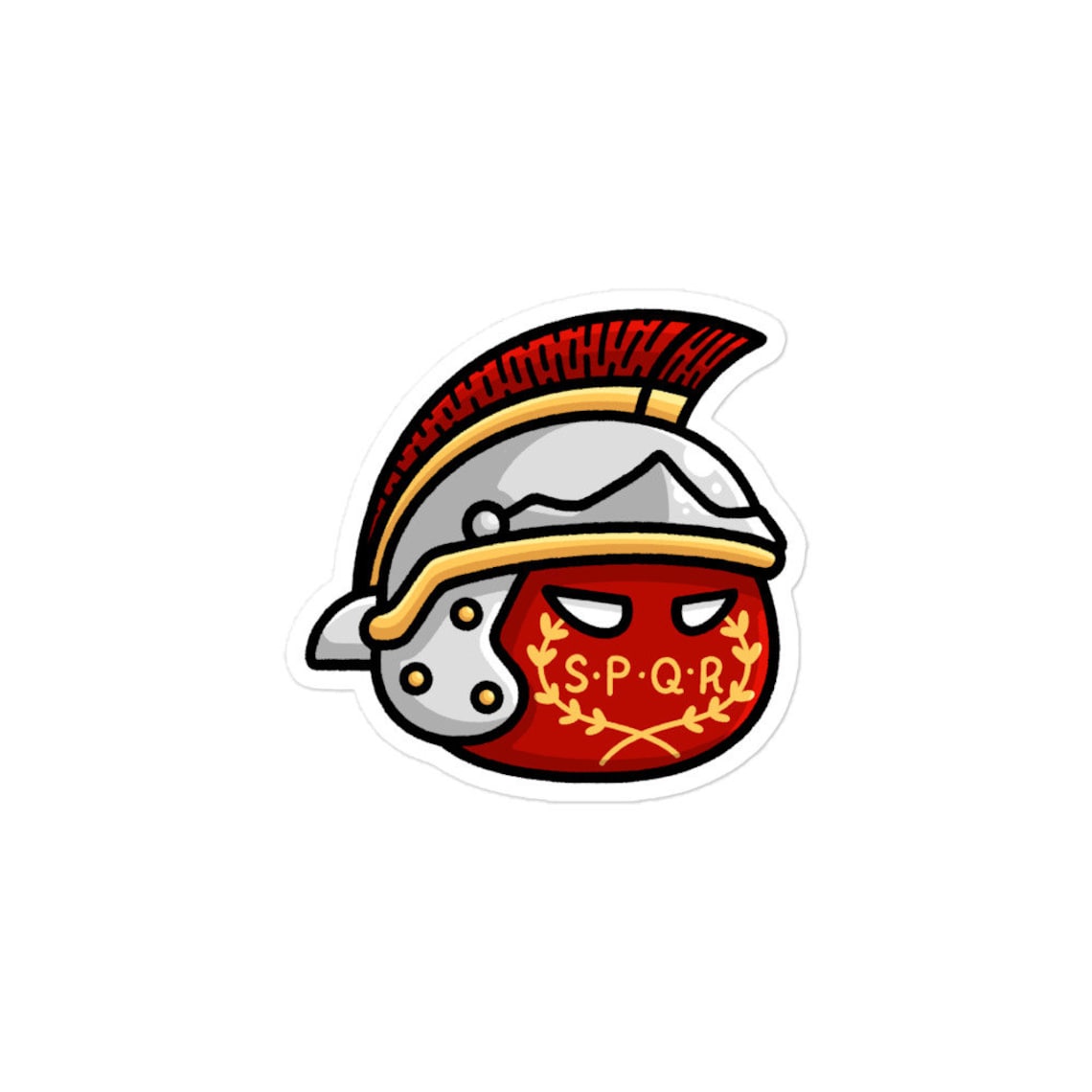 Roman Empire Countryball Sticker SPQR - Etsy