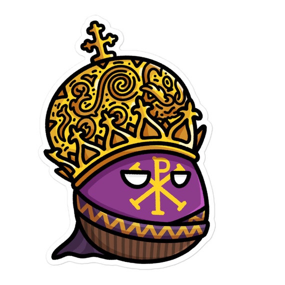 Byzantine Empire Countryball Sticker | Etsy