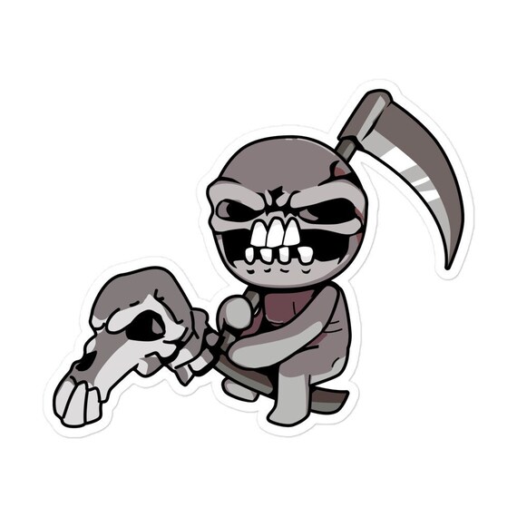 TBOI Cute Death Sticker the Harbringers the Binding of - Etsy