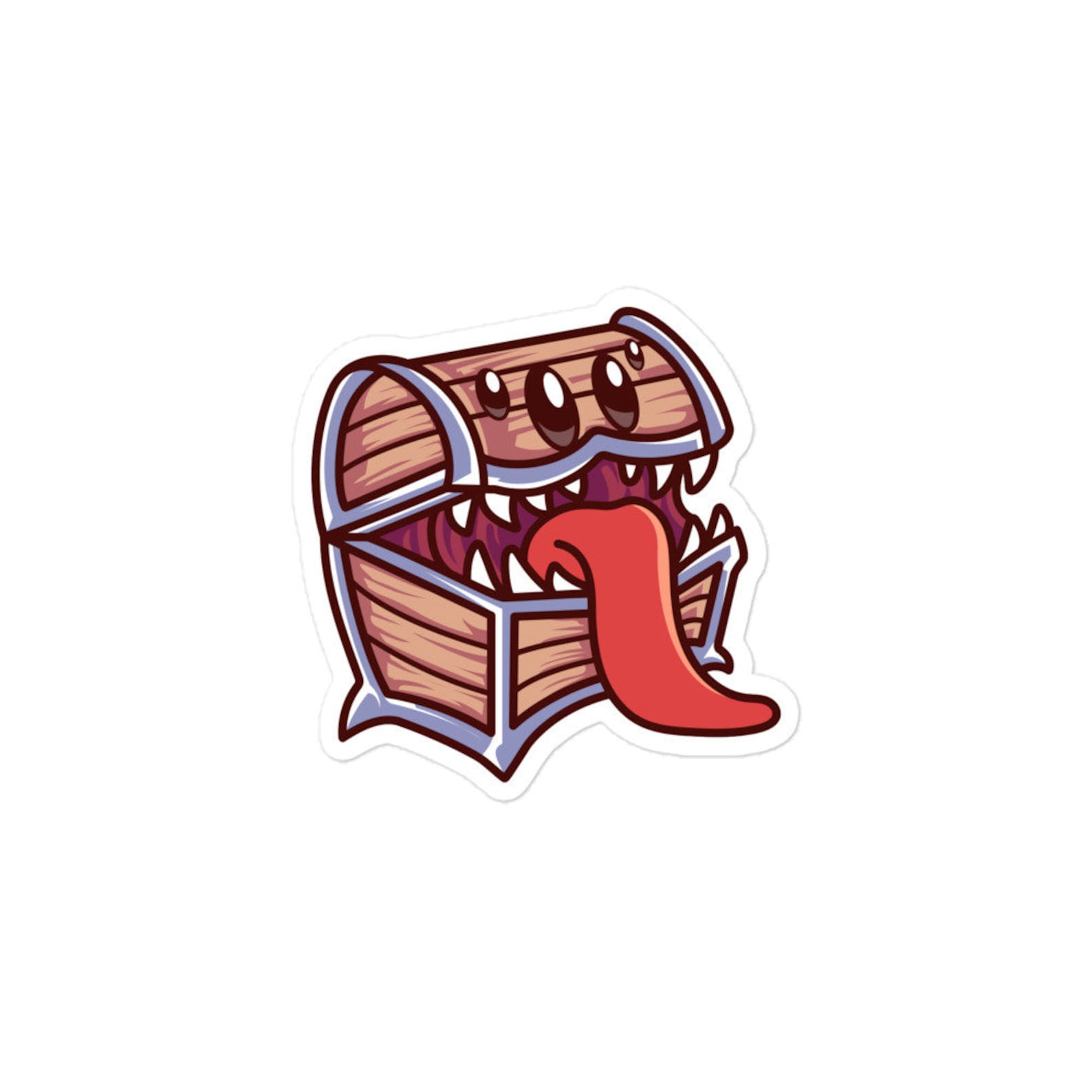 Mimic Sticker Dungeons & Dragons Sticker Chibi Kawaii Cute - Etsy
