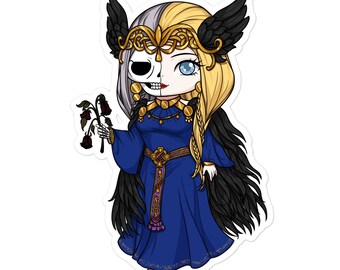 Headless Horseman Sticker Chibi Kawaii Cute Cartoon Art - Etsy