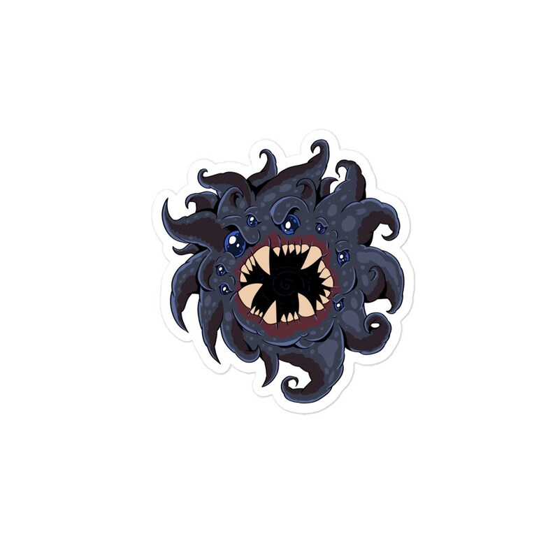 Cute Azathoth Sticker the Blind Idiot God Lovecraft Chibi - Etsy