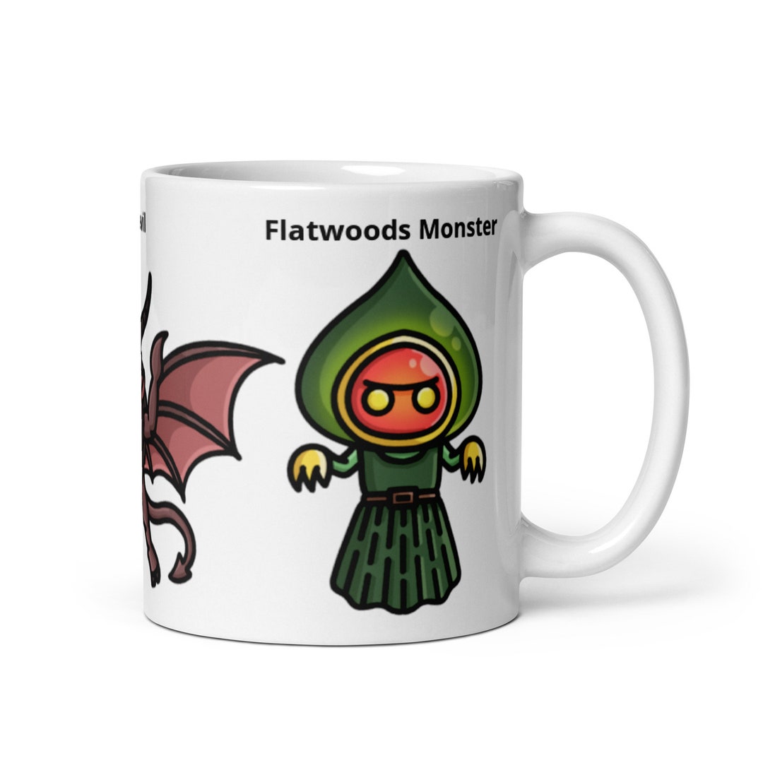 Cute Cryptids Mug Flatwoods Monster Jersey Devil Yeti Chibi - Etsy