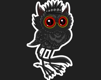 Cute Stolas Sticker Pastel Goth Kawaii Cartoon Art Design - Etsy