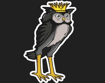 Cute Stolas Sticker Pastel Goth Kawaii Cartoon Art Design - Etsy