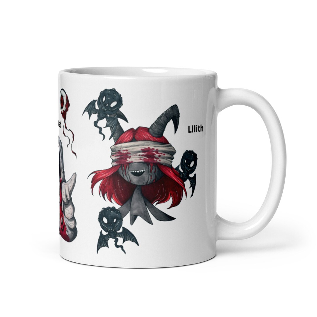 Cute TBOI Boss Mug the Binding of Isaac Lilith the Bloat Krampus Chibi ...