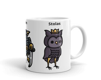 Cute Stolas Sticker Pastel Goth Kawaii Cartoon Art Design - Etsy