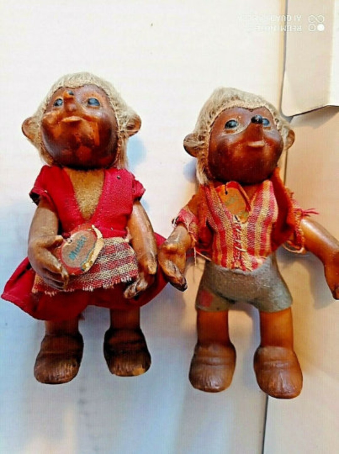 Figurine anciennes MECKI MICKI et MUCKI Steiff - Etsy France
