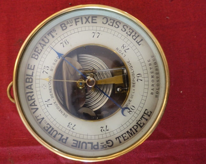 Large Holosteric Barometer Ancient Weather Antic - Etsy