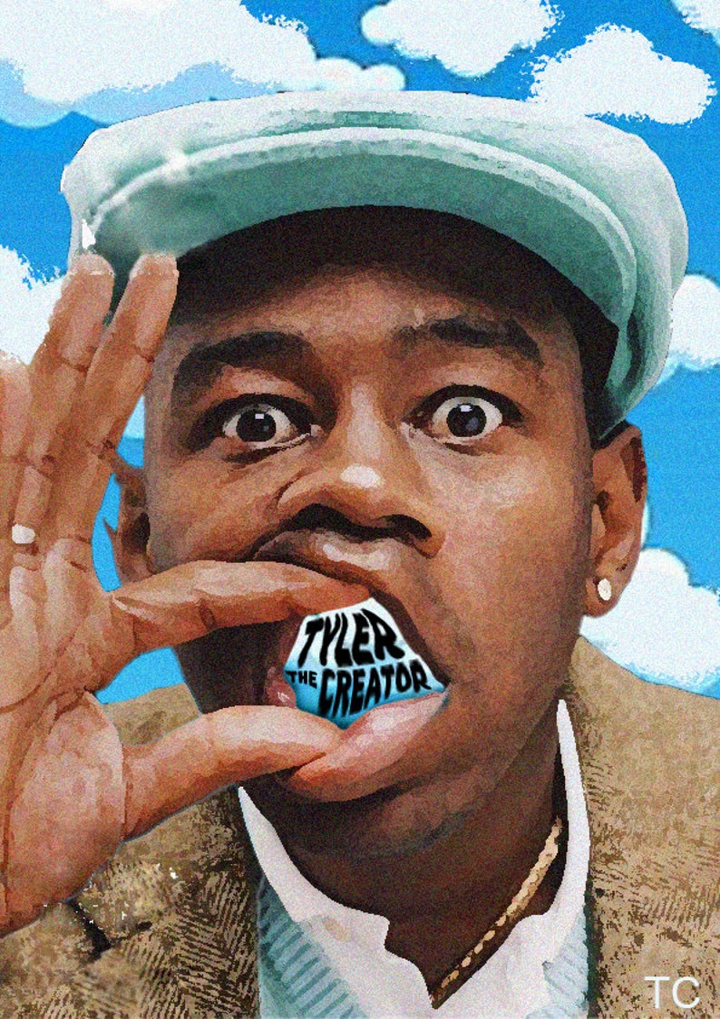 Tyler the Creator Poster Original Print Vintage Poster - Etsy
