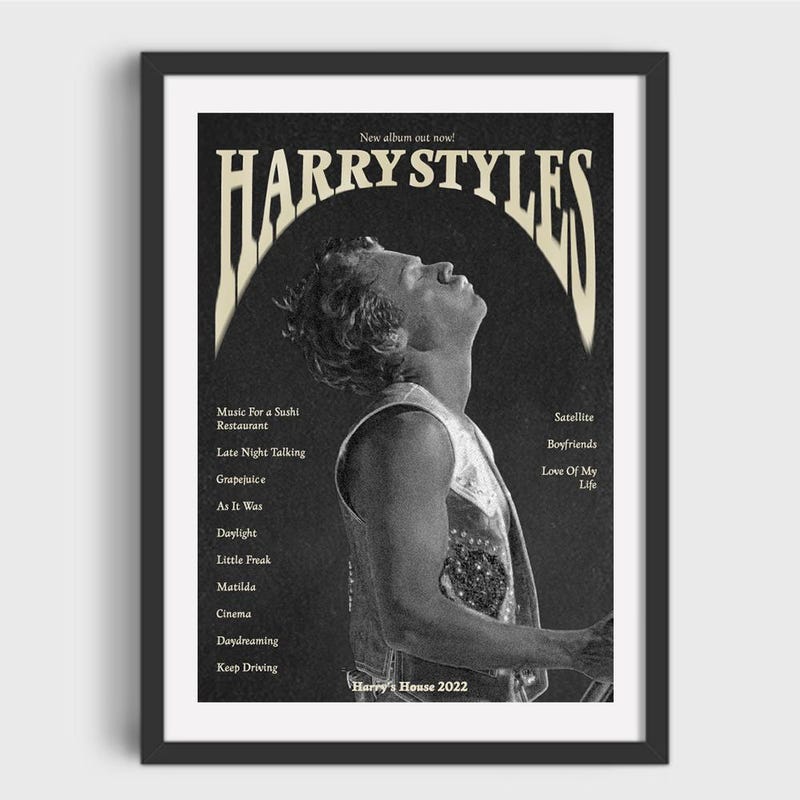 Harry Styles Poster - Etsy
