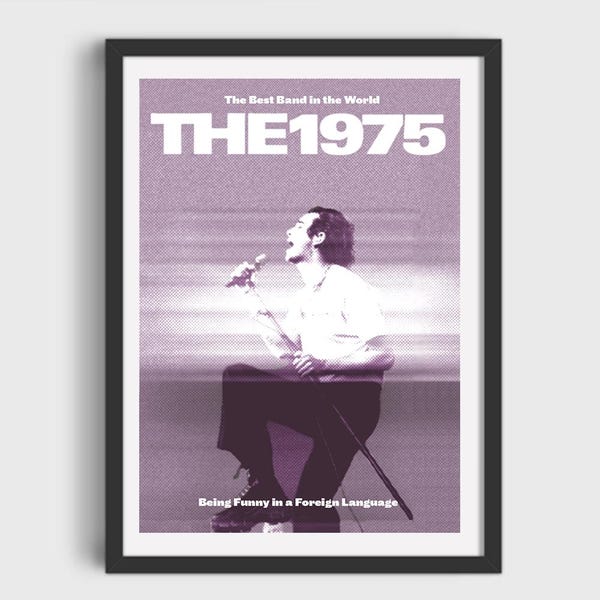 The 1975 Poster - Etsy