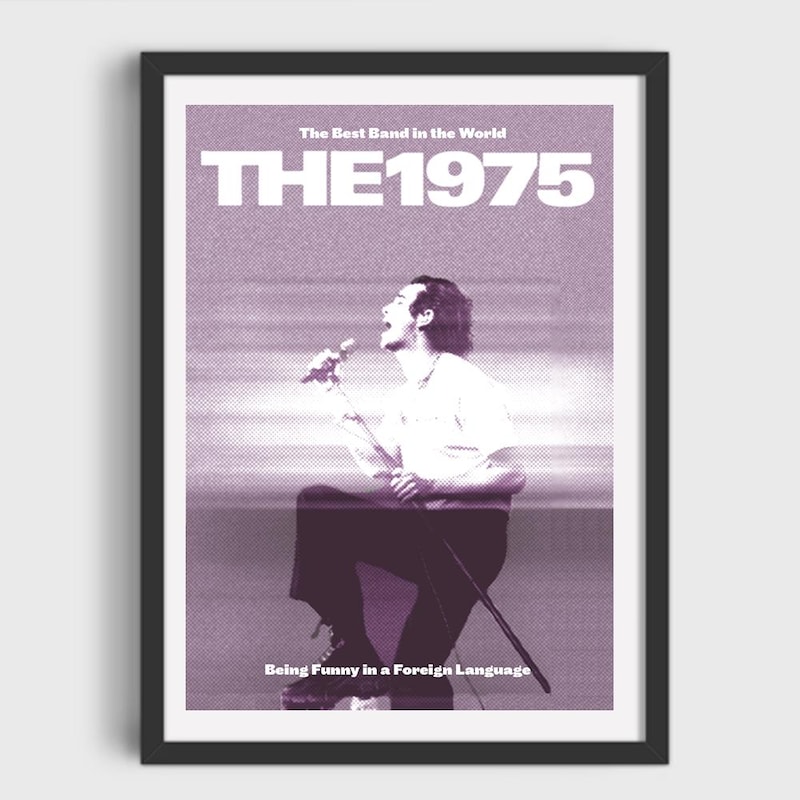 The 1975 Poster - Etsy