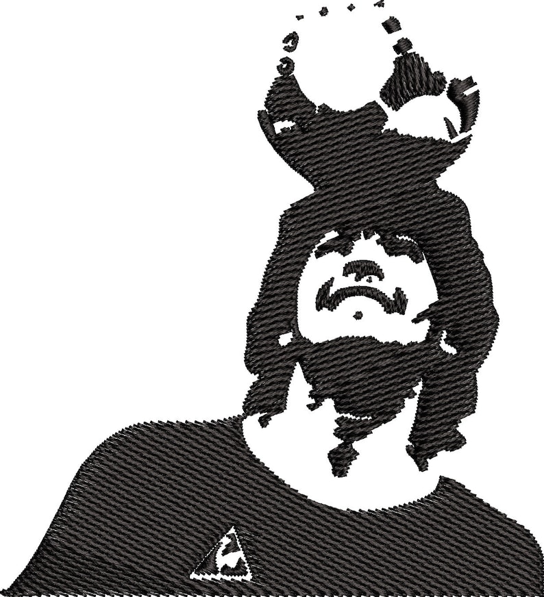 Maradona Embroidery Designs for Machine Embroidery, 7 Designs - Etsy